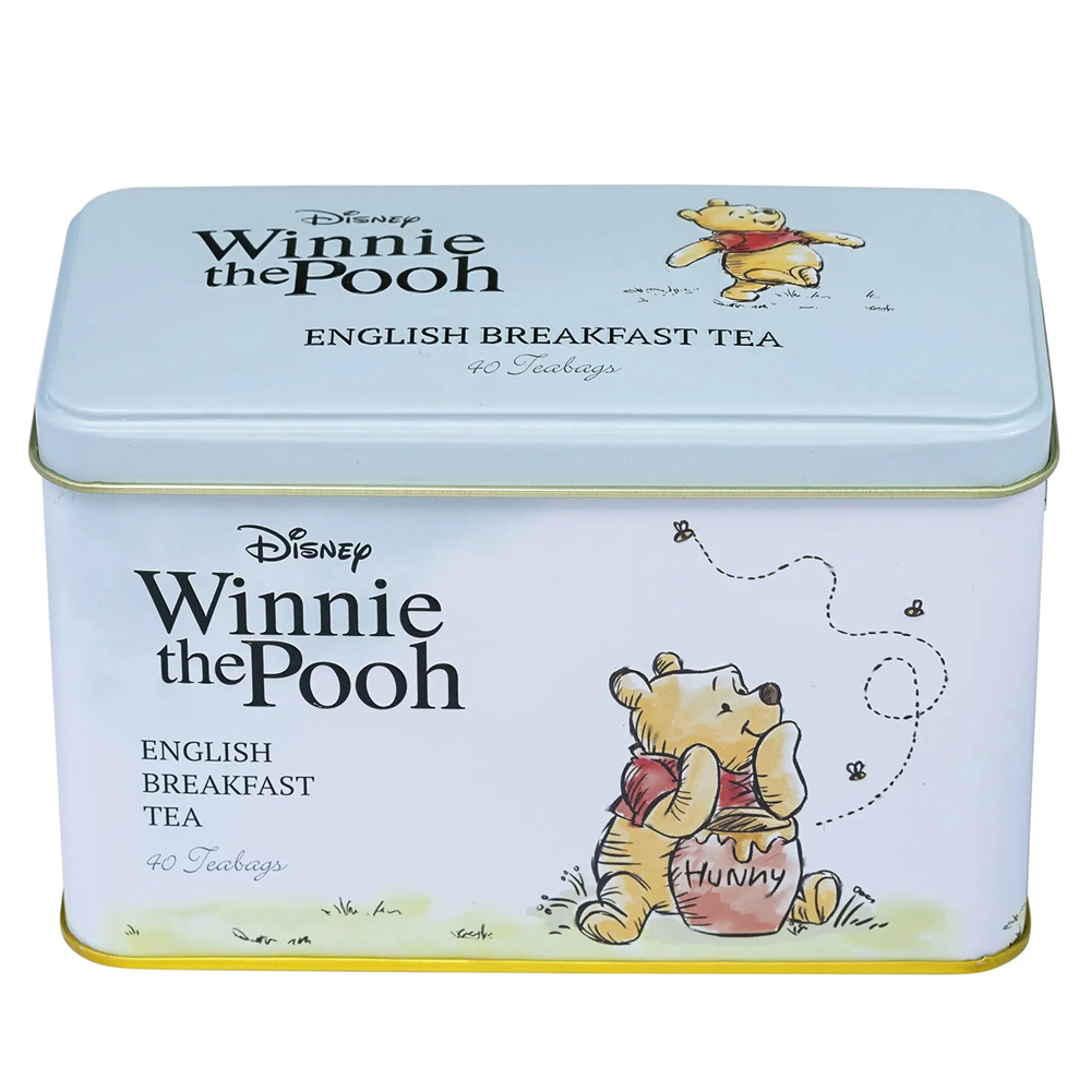 New English Teas Disney Winnie The Pooh English Breakfast Tea Tin 40 ...